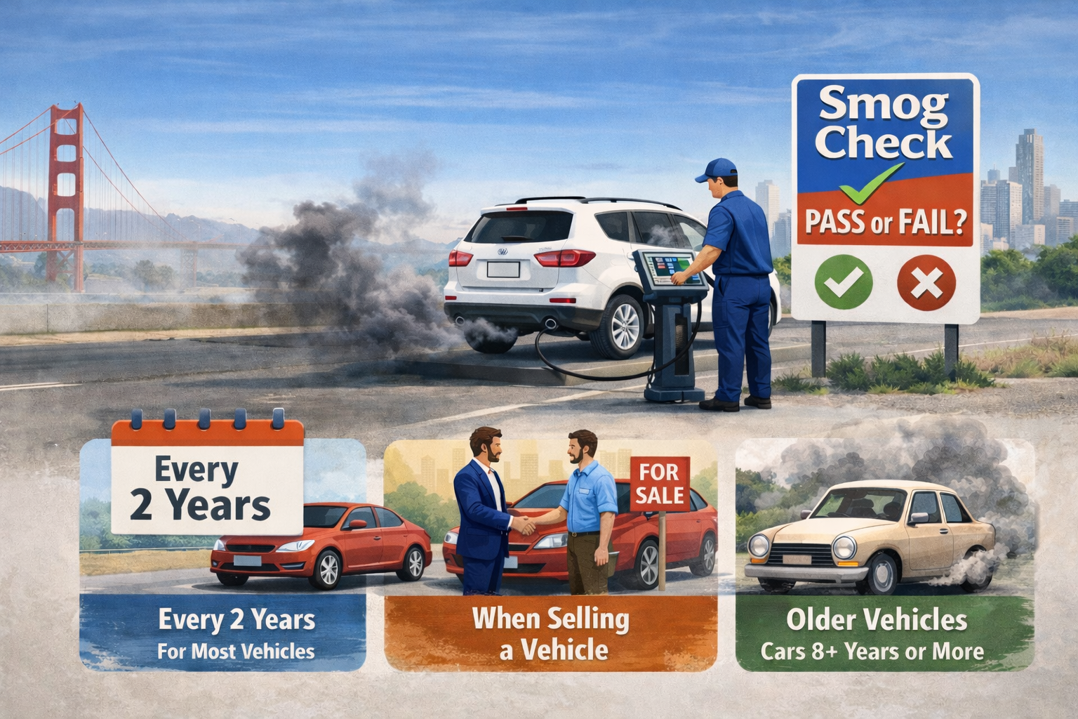 How Often Do You Need a Smog Test in California?